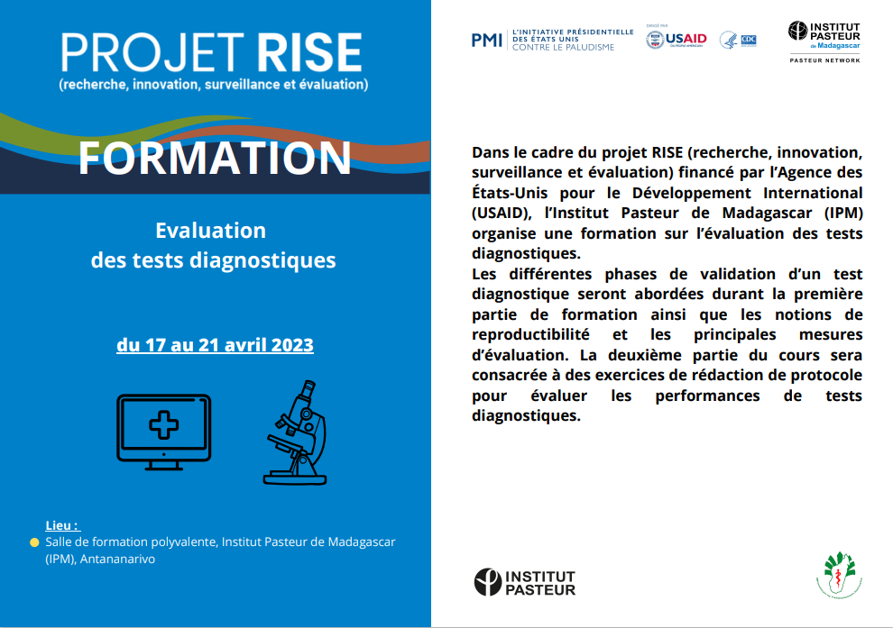 Projet RISE / Formation : Evaluation des tests diagnostiques - Institut ...