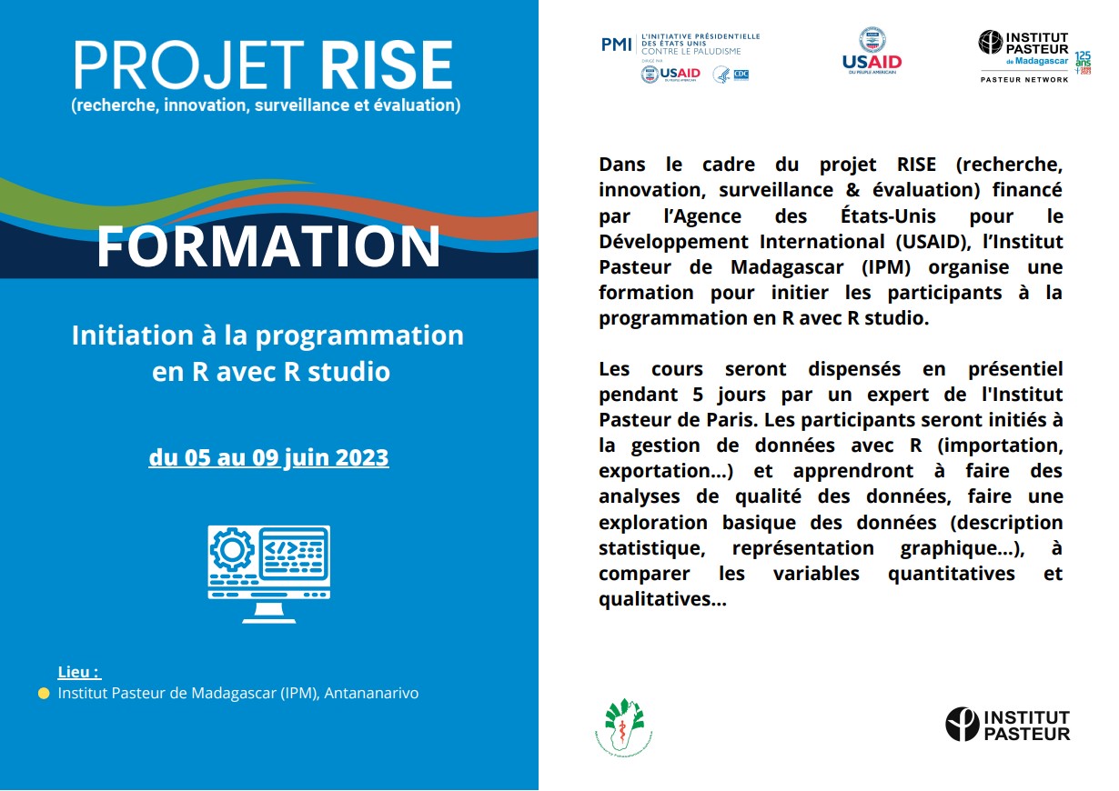 Projet RISE / Formation : "Initiation à la programmation en R avec R ...